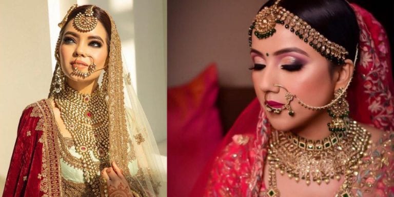 Trendy bridal naths that are perfect for modern brides