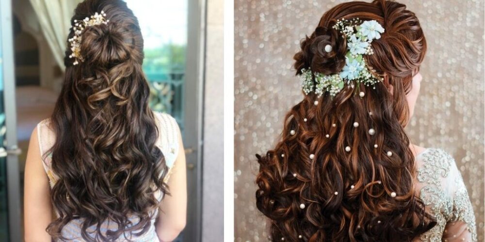 Gorgeous Hairstyles for Wedding Reception to Glam Up Your Look