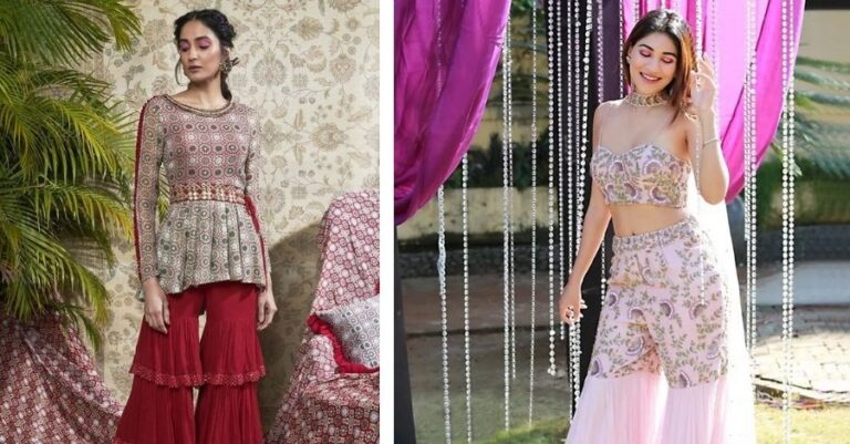 How To Wear Sharara In Different Ways | Latest Sharara Designs - Styl Inc
