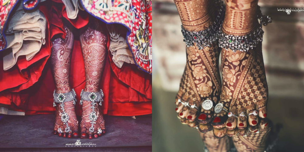 Some Bridal Silver Payal designs that are perfect for your big day ...