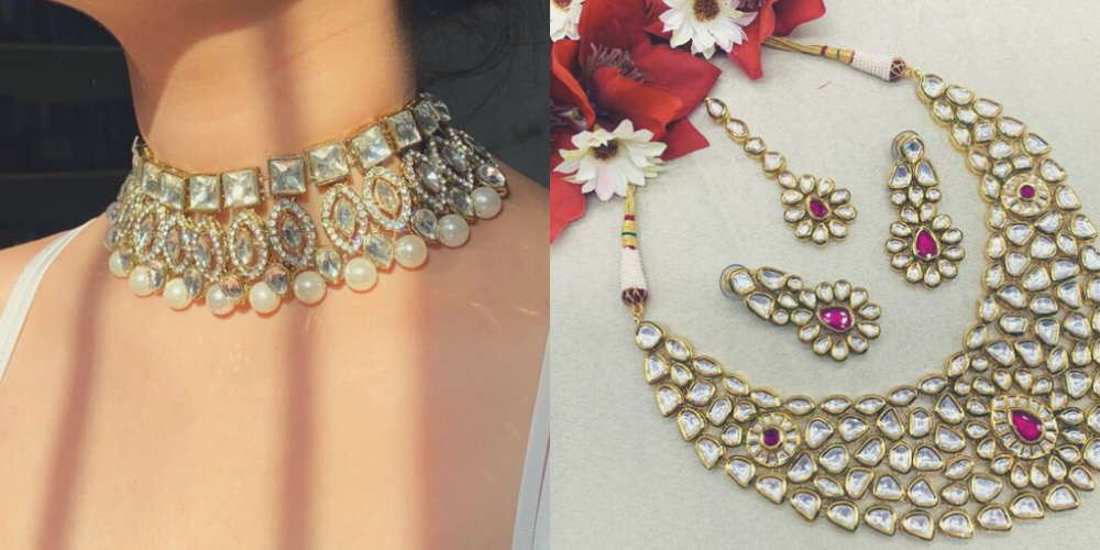 Here are some pretty kundan jewellery designs for you - Styl Inc
