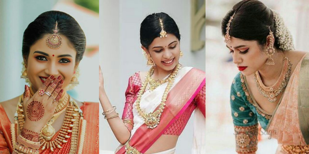 Here are options for South Indian front bridal hairstyle - Styl Inc