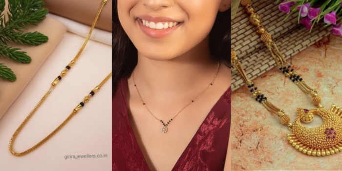 Here are some beautiful gold mangalsutra designs - Styl Inc