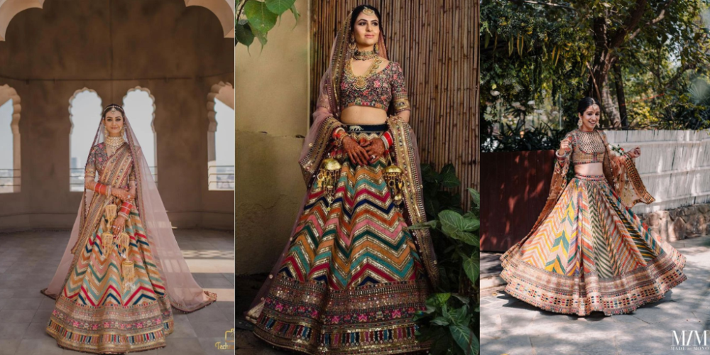 Here's a list to choose a beautiful Sabyasachi bridal lehenga from ...