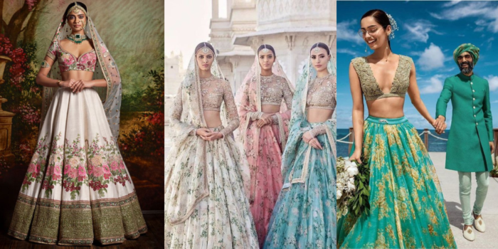 Here's a list to choose a beautiful Sabyasachi bridal lehenga from ...