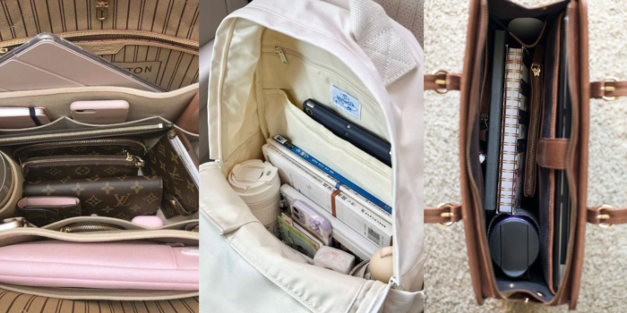 Want to organise your bag? Here's how - Styl Inc
