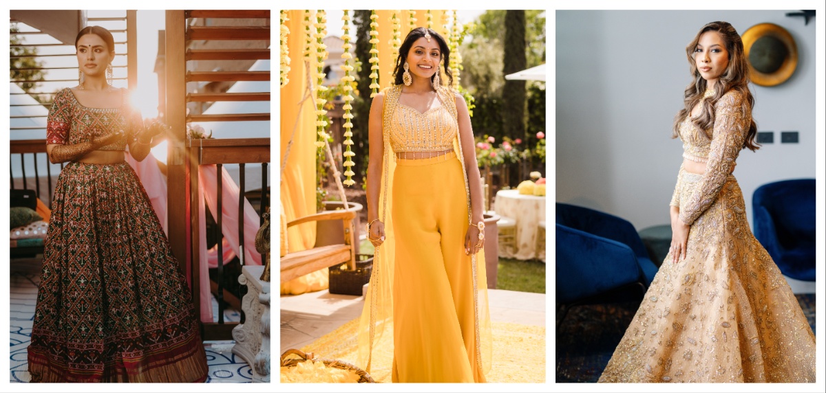 Latest Mehendi, Haldi & Sangeet Outfit Trends